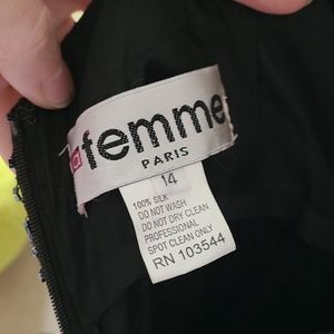 La Femme | Dresses | La Femme Paris All Over Beaded Gown Art Deco Style ...